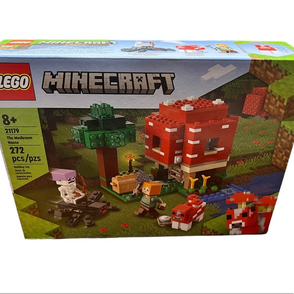 Lego | Toys | Lego Minecraft The Mushroom House 2179 Building Kit ...